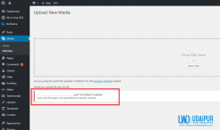 Solved! Sorry, this file type is not permitted for security reasons ...
