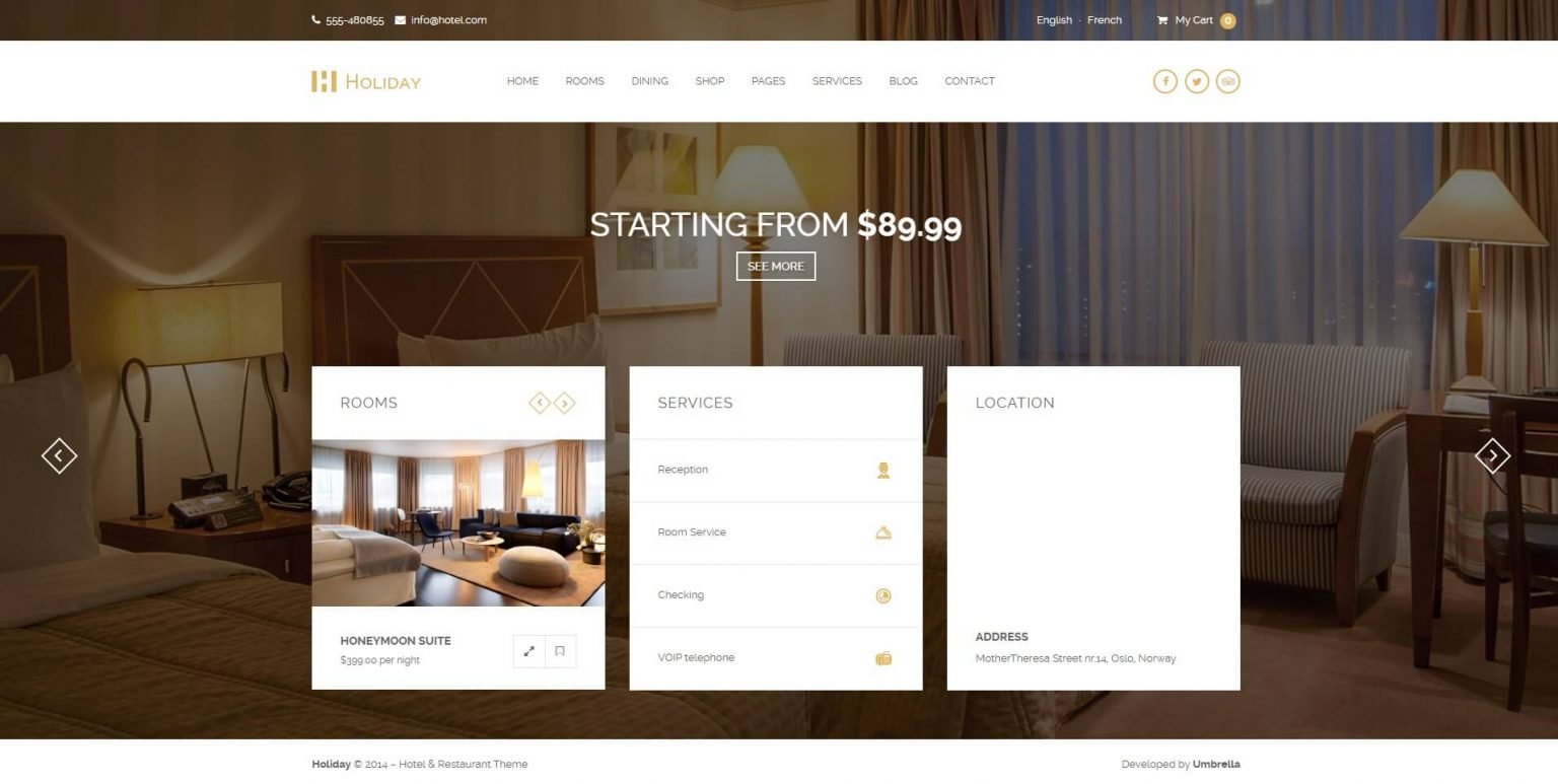 Top 10 Best Hotel WordPress Themes, Hotel WordPress Themes