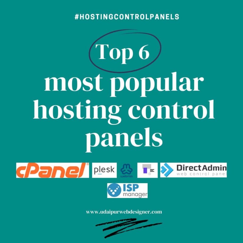 Top 6 Most Popular Hosting Control Panels, List of Hosting Control Panels