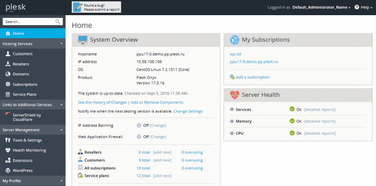 Top 6 Most Popular Hosting Control Panels, List of Hosting Control Panels